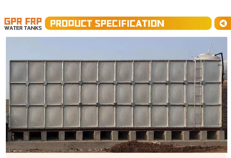 Smc Water Tank With Elevated Frp Composite Water Tank High Quality Frp ...