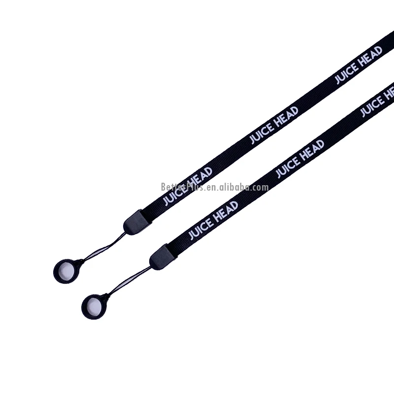 Custom Silk Screen Lanyards With Silicone Holder Personalized Logo Neck ...