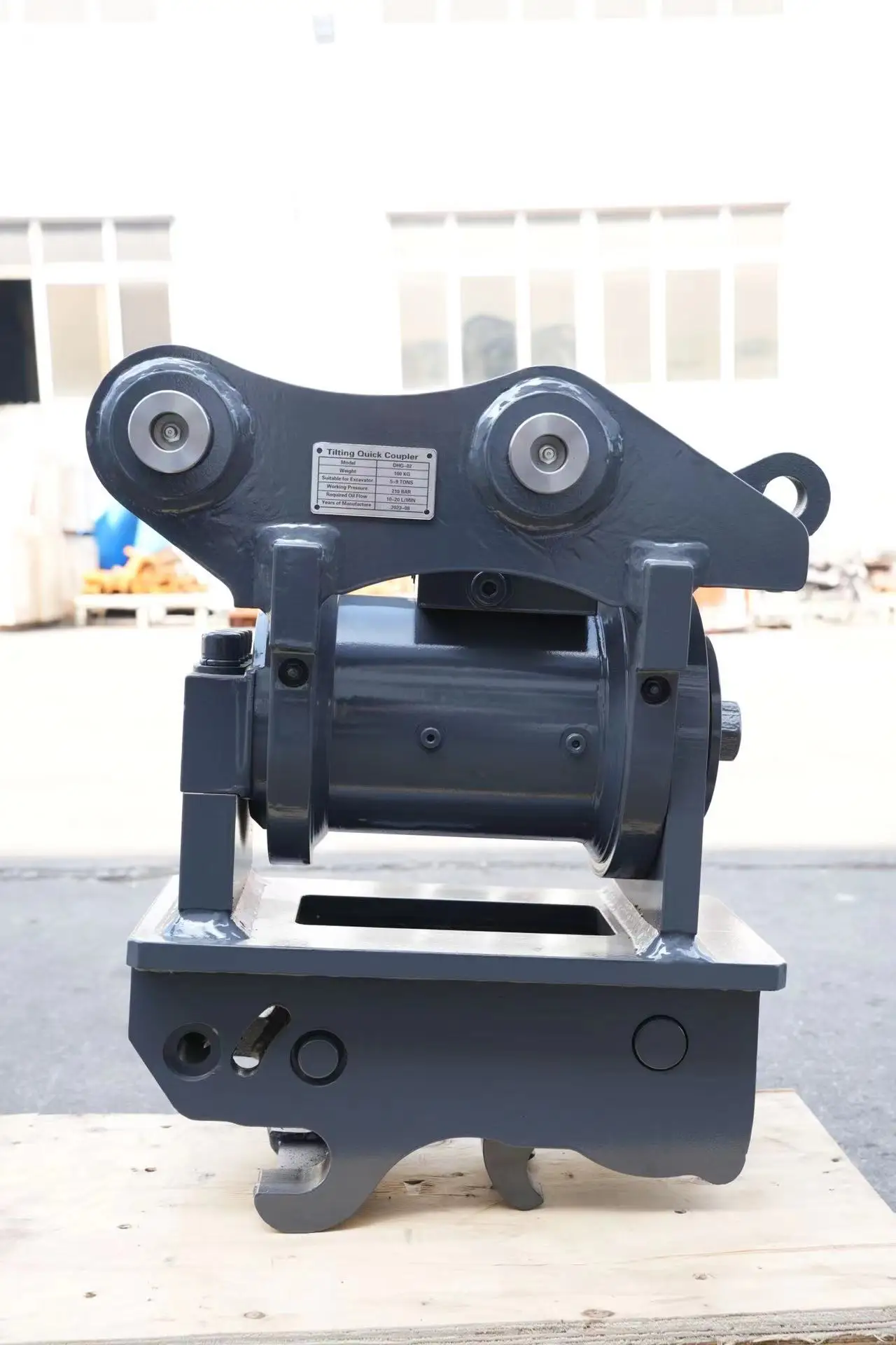 Factory Hydraulic Quick Hitch Excavator Tilt Rotator Quick Hitch Tilt ...