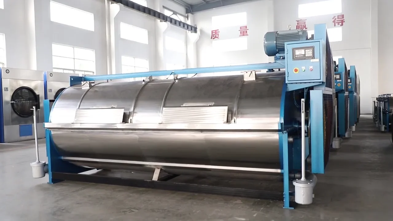 10-70kg Sample Industrial Washing Machines And Dryers For Jeans/denim ...