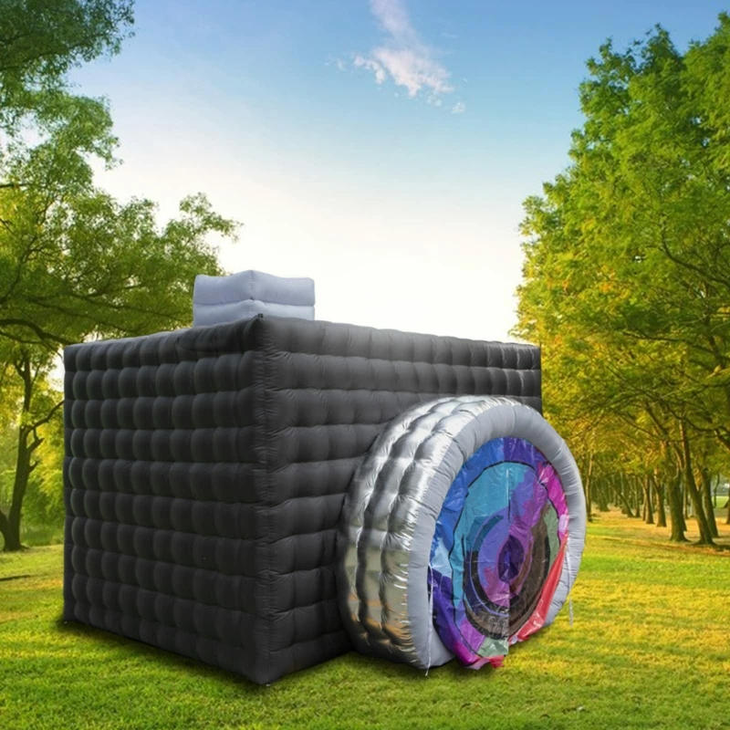 Led Cube Photo Booth Tent Inflatable Photo Booth Enclosure Inflatable ...