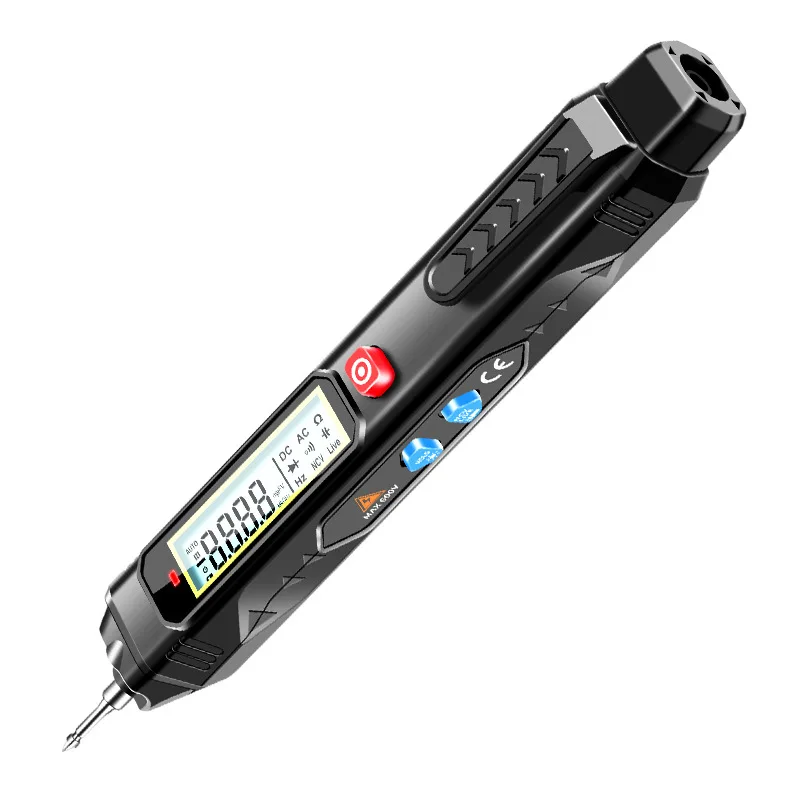 AC DC Voltage Detector Electric Wire Detector Multimeter LCD Display ...