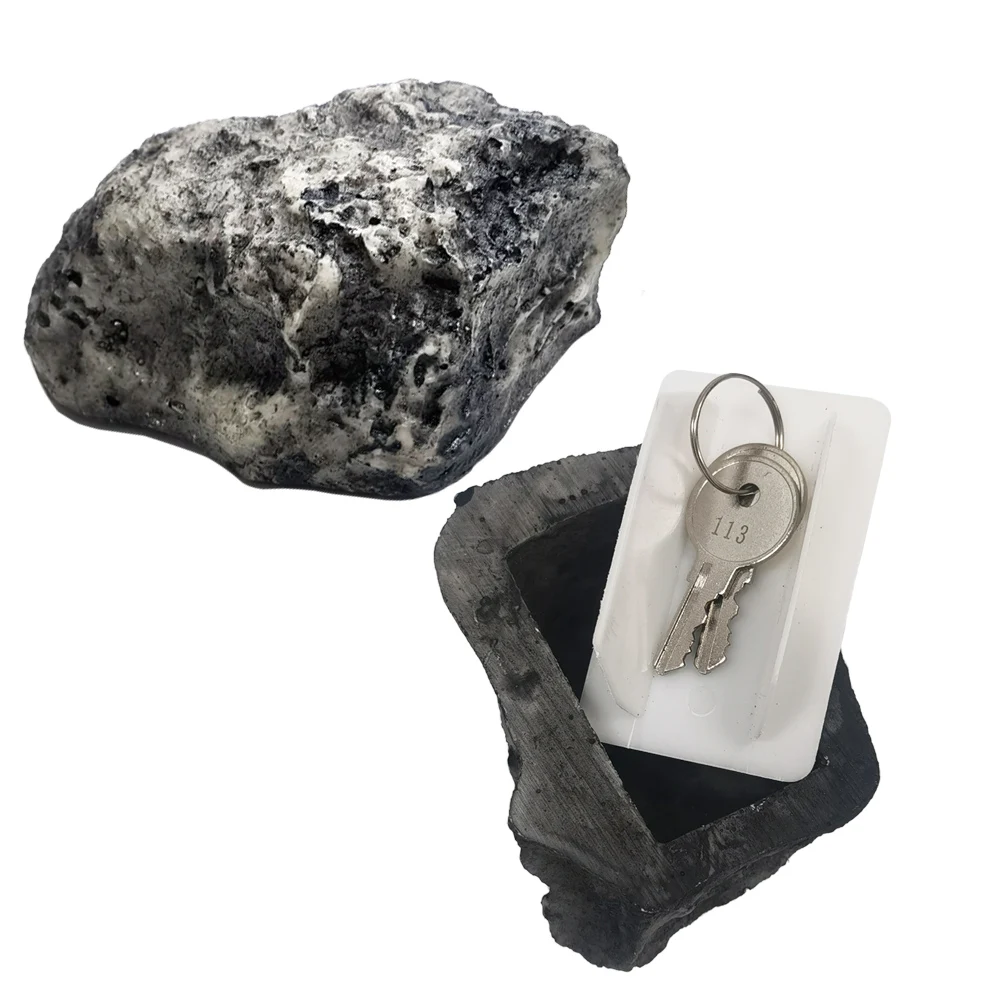 Hide a Spare Key Rock Camouflage Stone Diversion Safe Looks & Feels ...