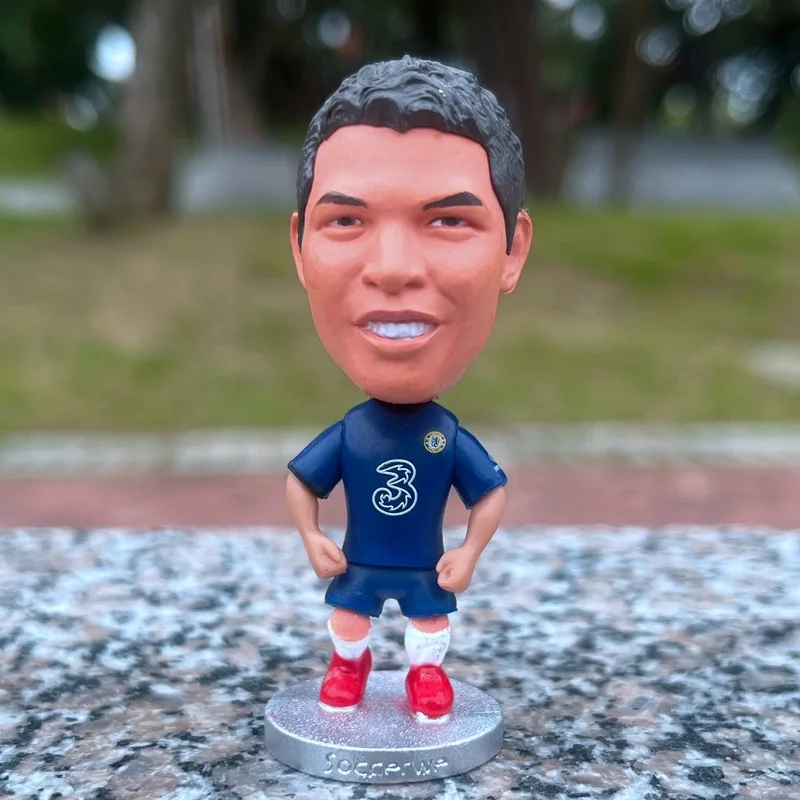 Football Players Action Figures - PVC Soccer Star Models