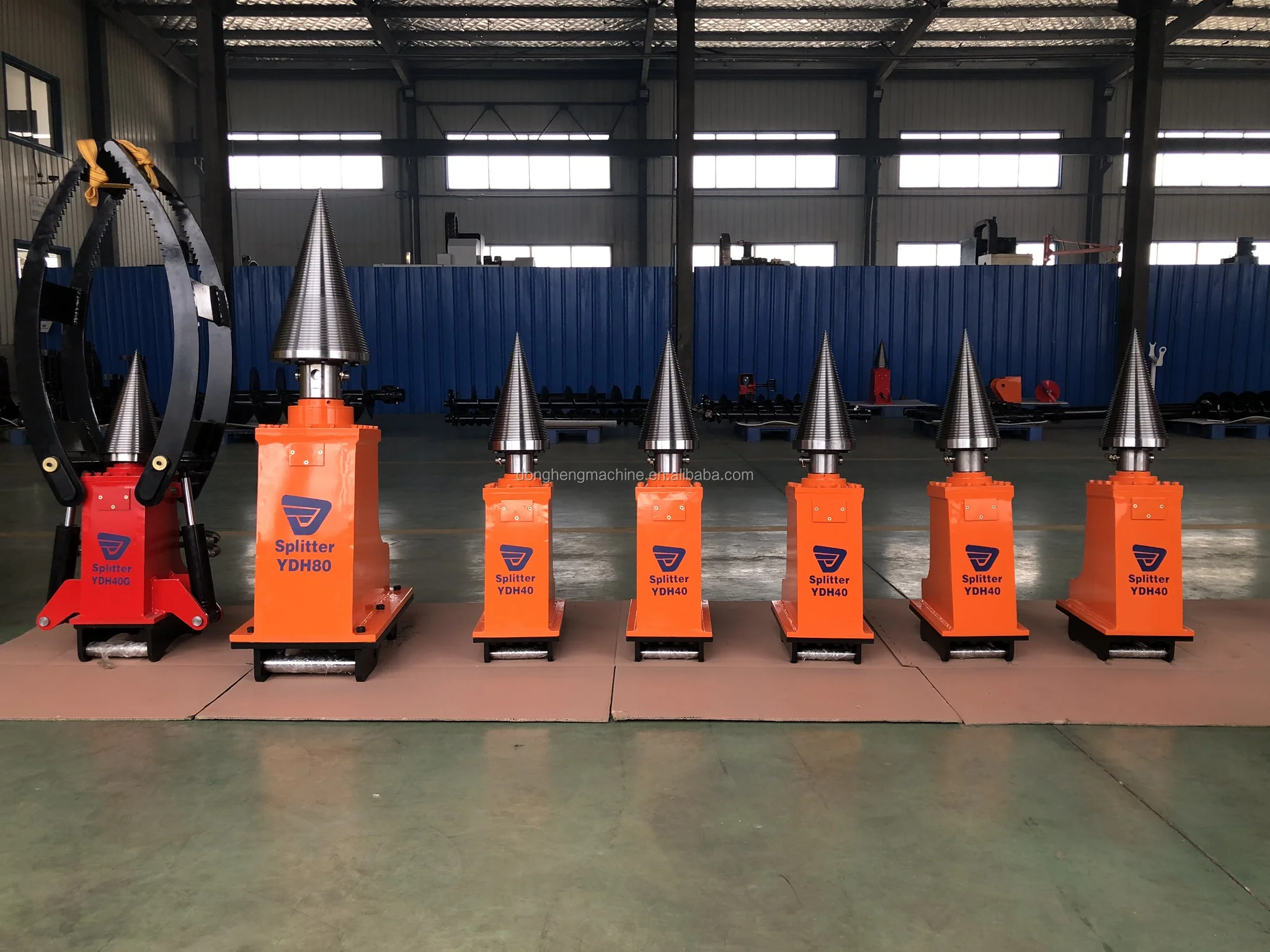 Kinger Firewood Splitting Machine Log Screw Cone Splitter - Buy ...