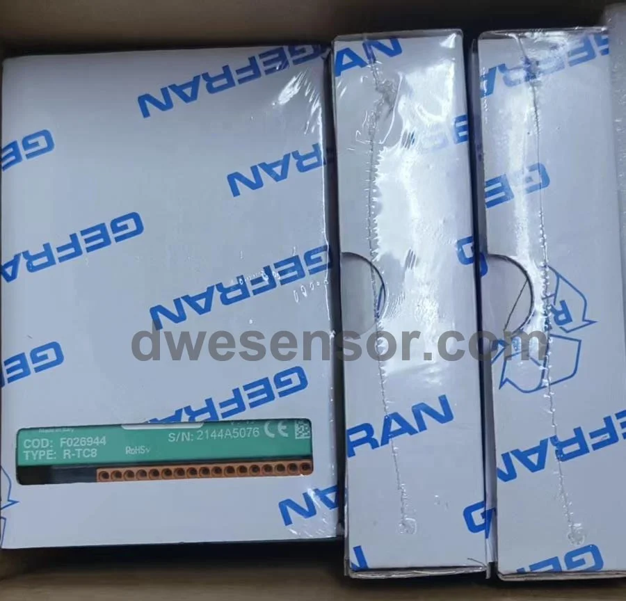 GEFRAN R-TC8 Module - 8 Temperature Loops for Extrusion