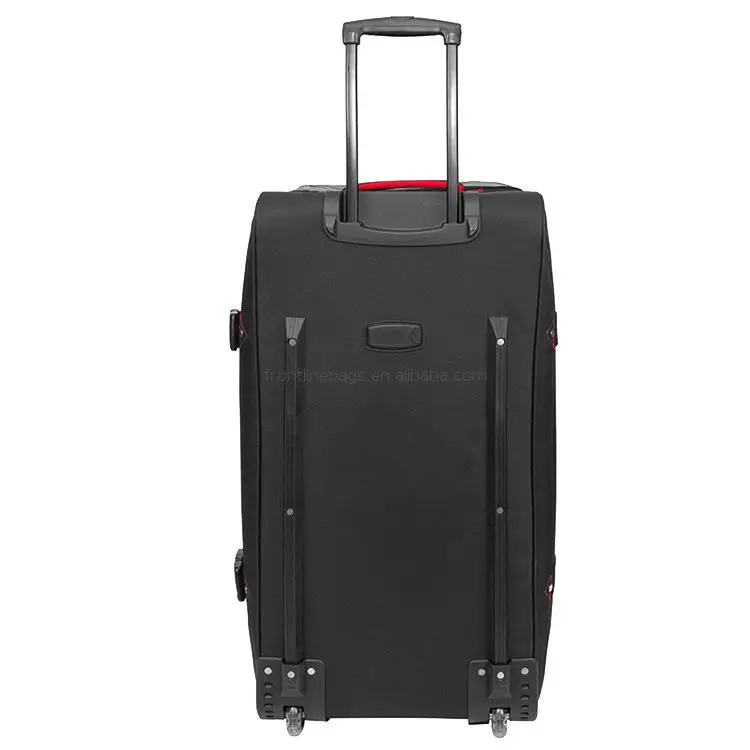 Big Wheel Trolley Bag Waterproof Rolling Duffel Bag Luggage With Three ...