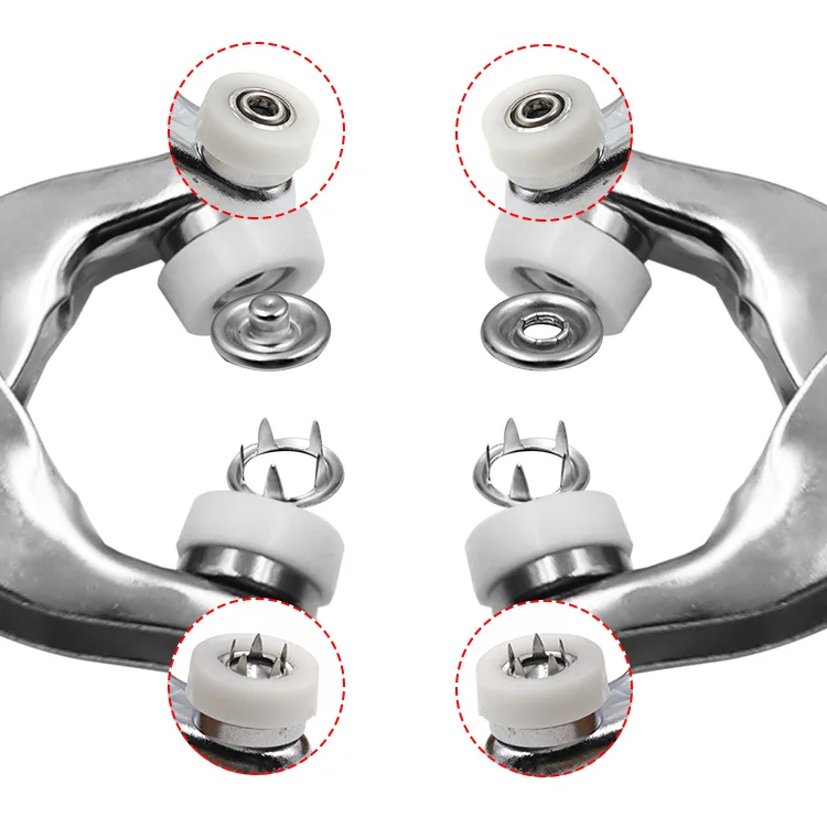 Five-prong Button Installation Tool Snap Tool Kit Metal Snap Ring Belt ...