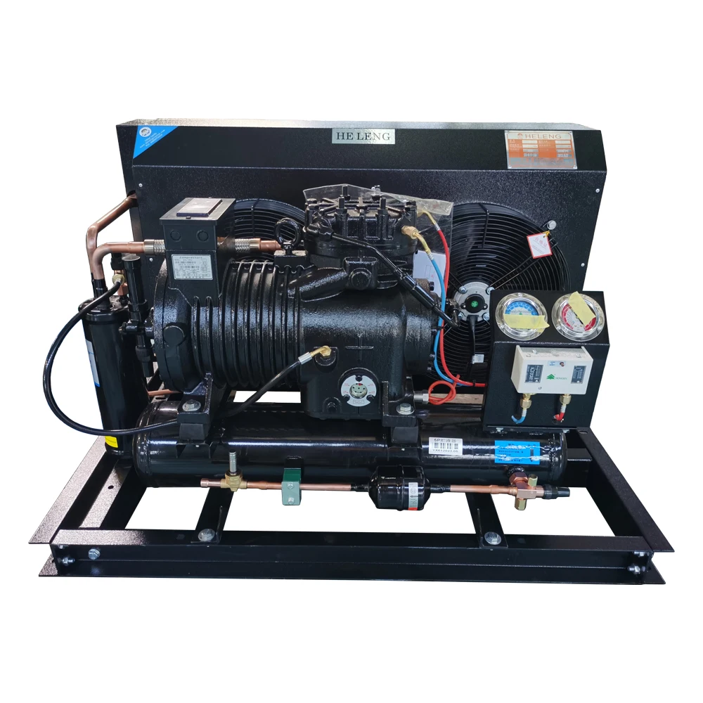 3HP 5HP 12HP 20HP 40HP Cold Room Refrigeration Compressor Unit Air ...