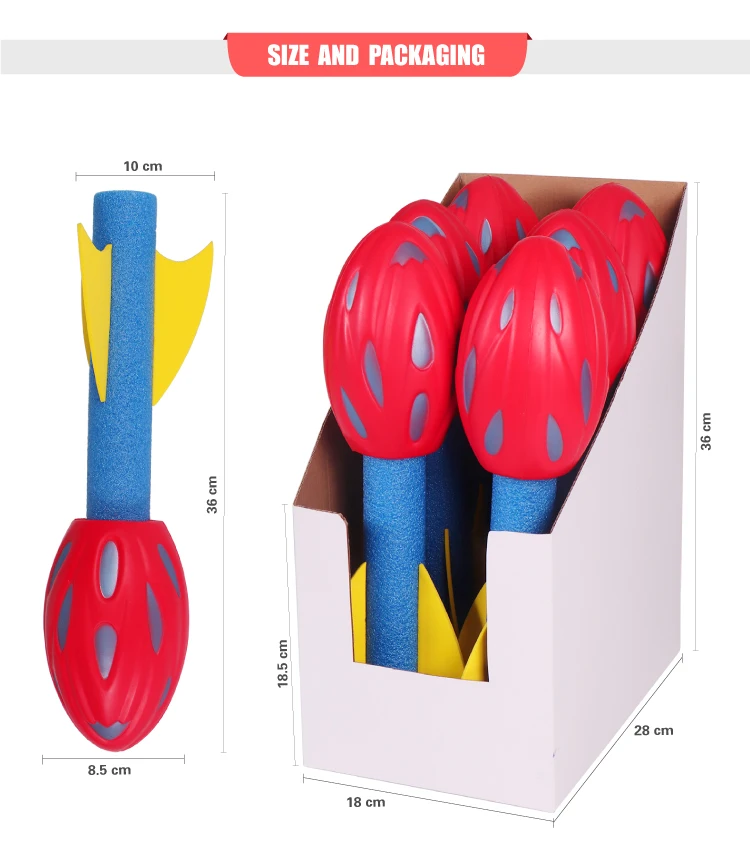 Hot Sale Toy Missile Eva Foam Rocket Launcher For Kids - Buy Foam ...