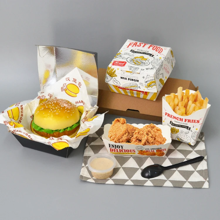 Wholesale Customized Hot Fast Food Packaging Rice Take Out Kfc French ...