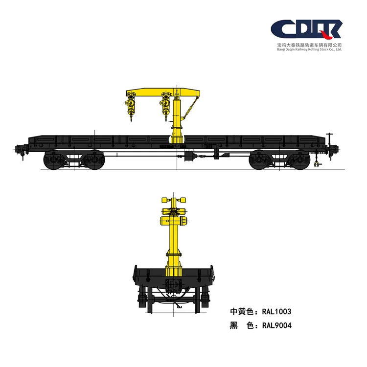 Heavy Duty Railway Flat Wagon Railway Freight Flat Wagon - Buy Heavy ...