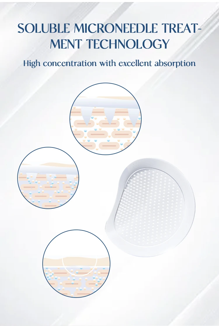 Micro-needle Acne Patch with Hyaluronic Acid - Fast Healing