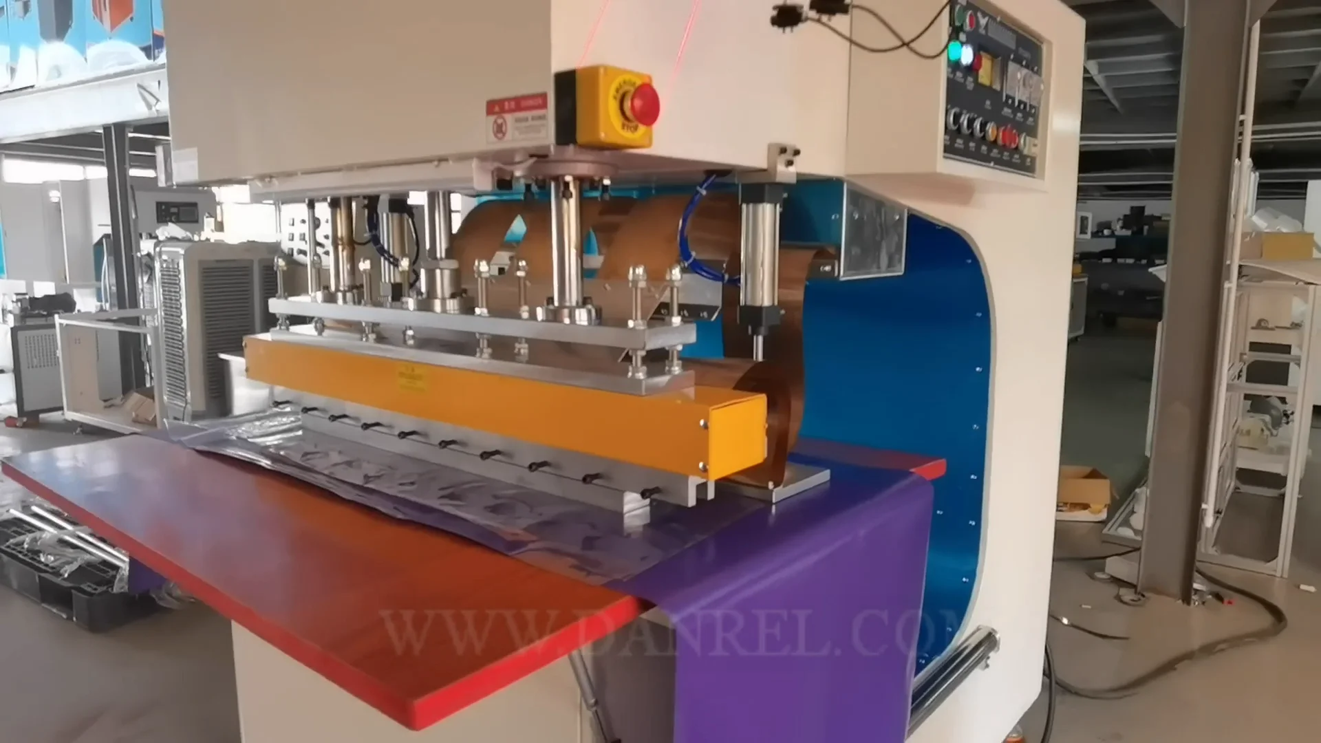 Shenzhen Danrel 15kw Pvc Vinyl Welder High Frequency Seam Welding ...