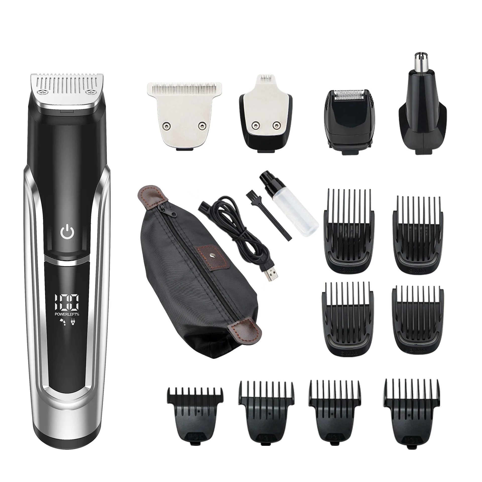 Customized Professional Hair Clipper Automatic Electric Hair Clipper ...