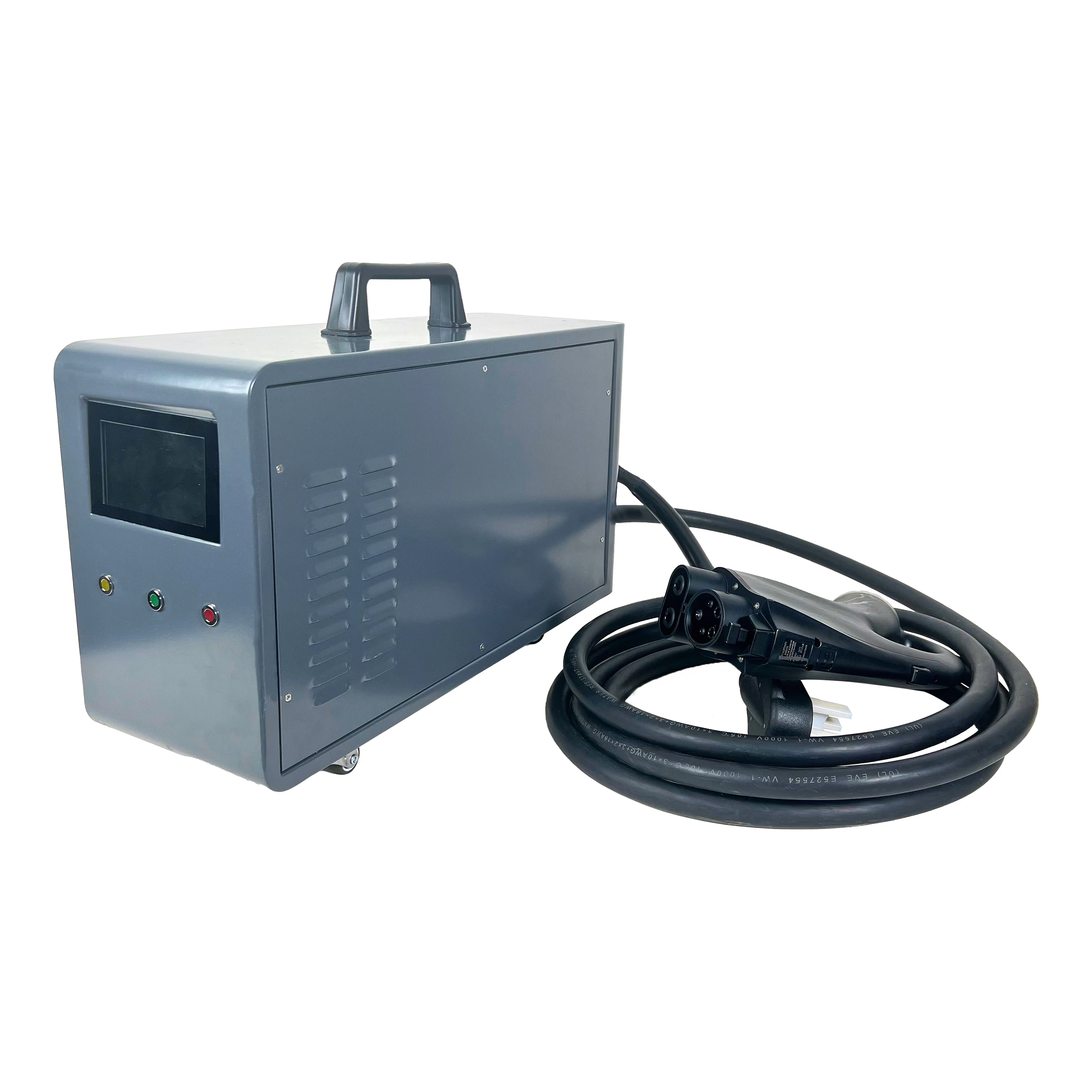 Movable Dc Ev Charger 20kw Charging Station Ccs/gbt/chademo 750v 20kw ...