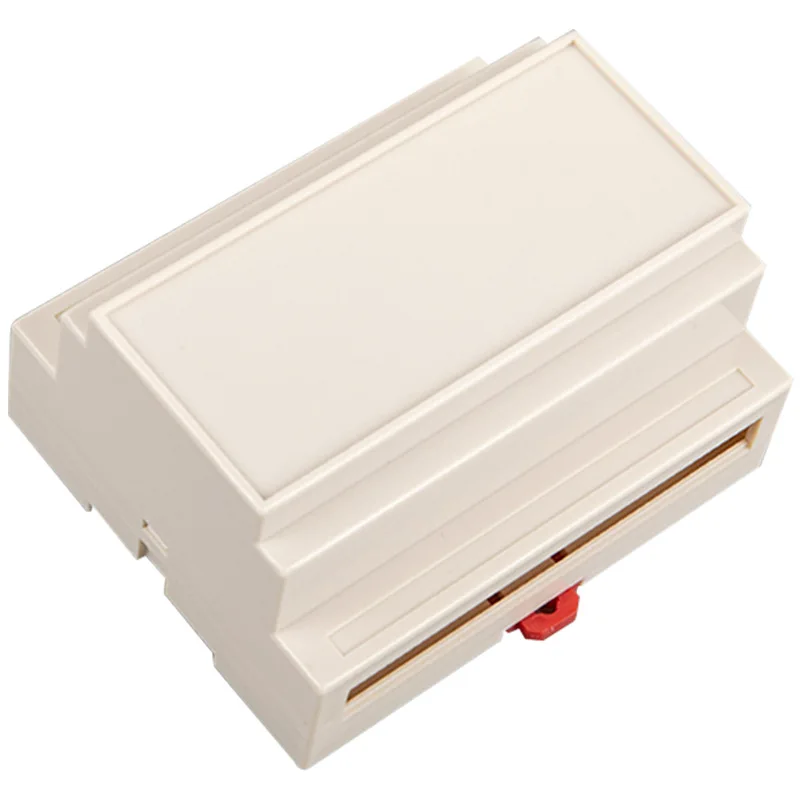 Abs Plastic Din Rail Box Plc Industrial Terminal Box Electronics ...