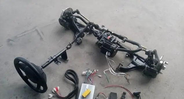 Transmission System for Electric Car FWD E Small Trike