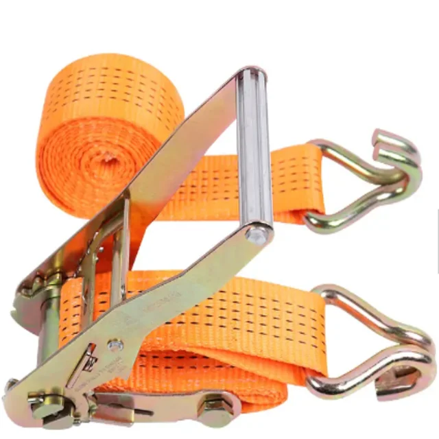 Korea 2 Inch 50mm Retractable Ratchet Strap Truck Loading Belt Ratchet ...