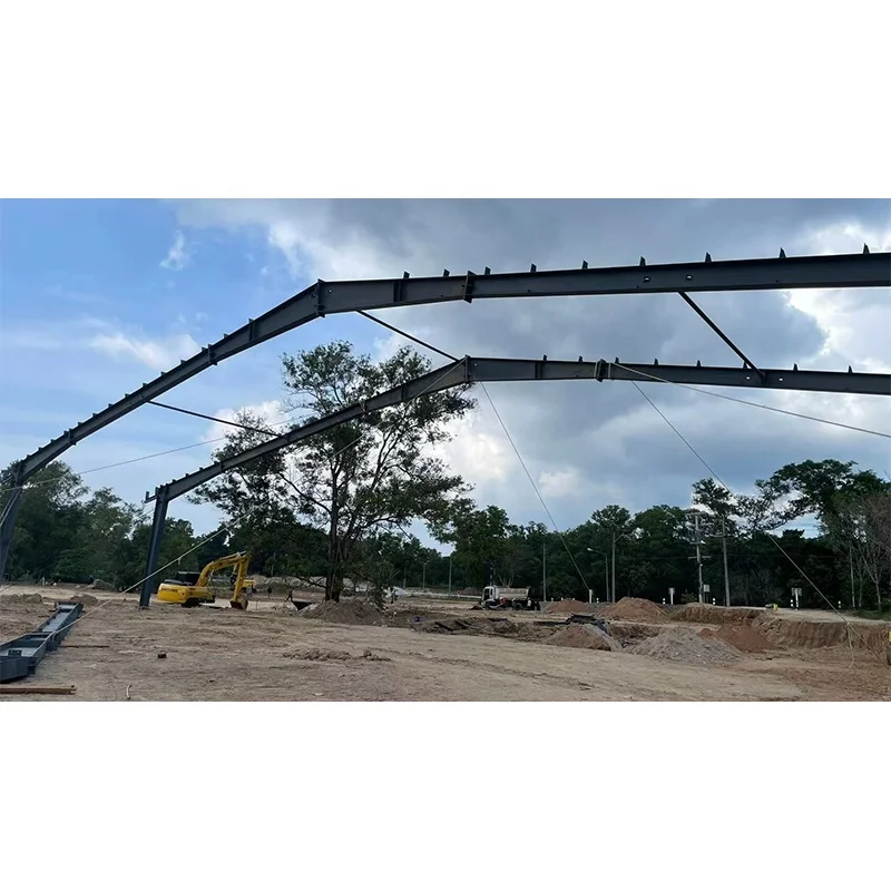 Large Shed Frame Steel Structures - Prefab Factory Building