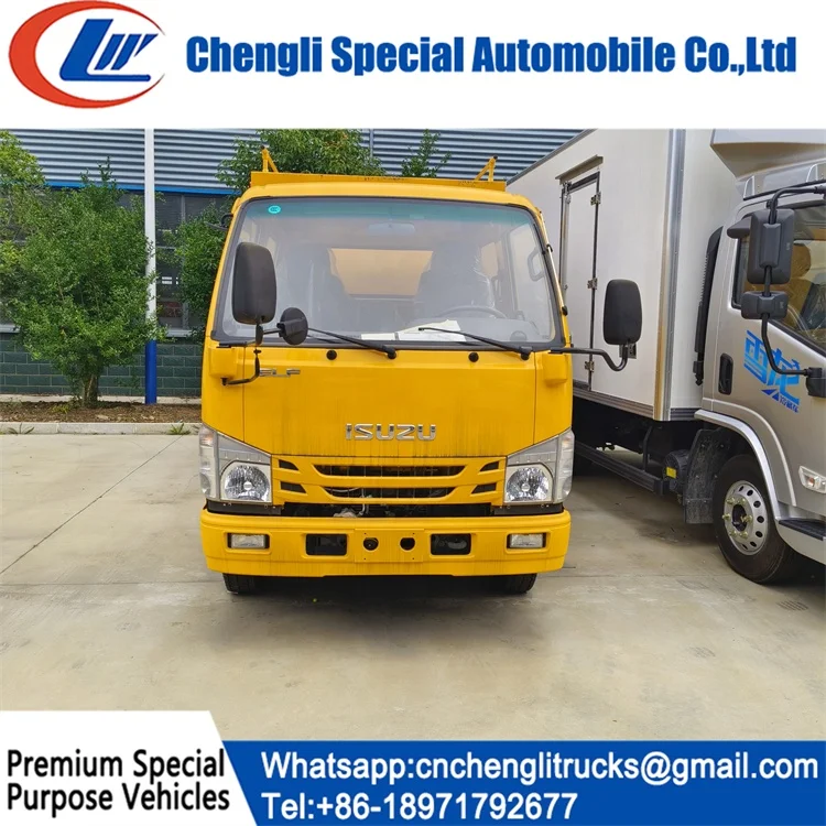 4x2 Good Quality Isuzu 100p 600p 700p 4m3 Mini Electric Water Foam Fire ...