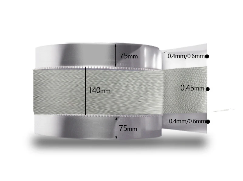 Air Flue Gas Duct Compensator Square Metal Flange Fabric Expansion ...