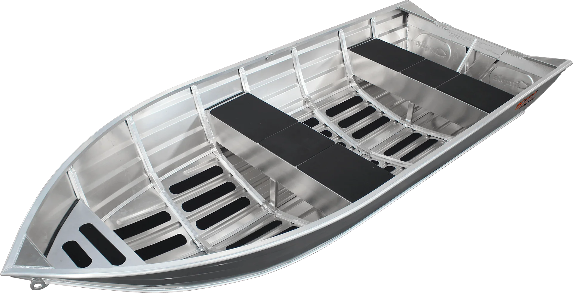 18ft Aluminum Fishing Boat - Durable & Affordable Mini Boat