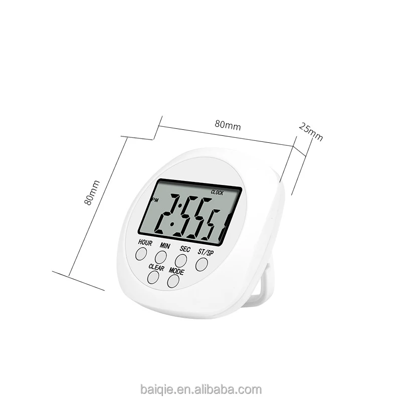 Kitchen Timer Battery Digital Countdown Timer Lcd Screen Kitchen ...