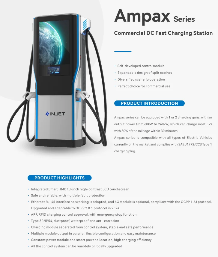 150a Dc Fast Ev Charger 60 240 Kw Commercial Dc Fast Charger Ev Dc ...