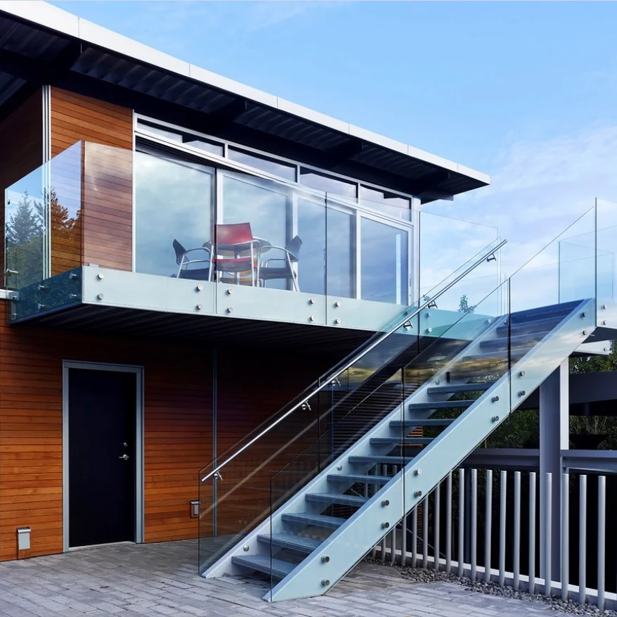 Outdoor Fire Escape Stairs - Durable Metal Solutions