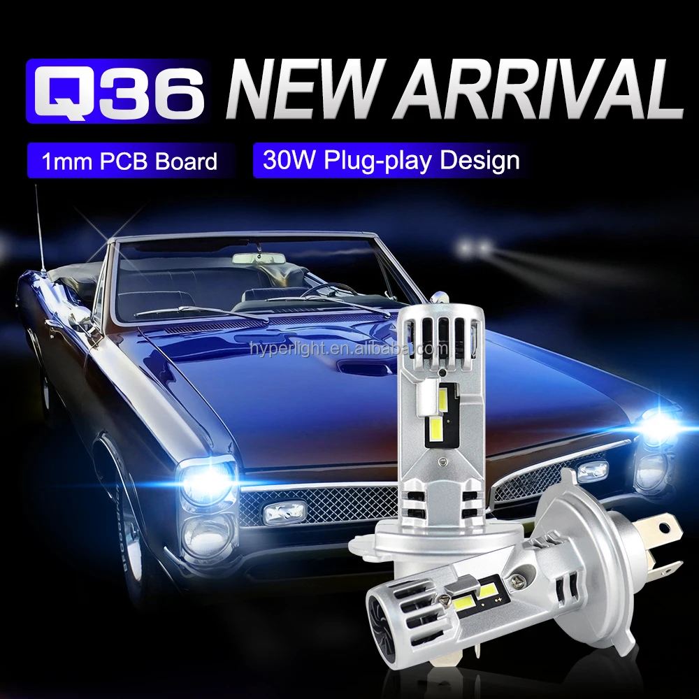 2024 Car Bulbs Q36 Series 9004 8 Chips High Brightness OEM ODM CSP7035 ...