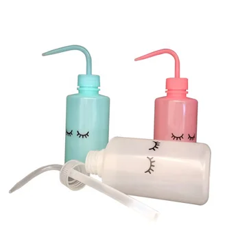 250ml Eyelash Extension Washing Bottle Lash Bath Rinse Bottle Squeeze ...