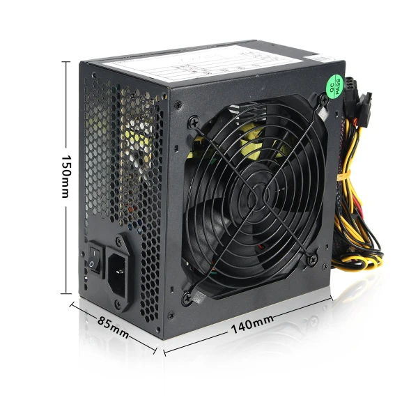 2000w Pc Psu Power Supply Gaming Quiet 120mm Fan 20/24pin 12v Atx ...