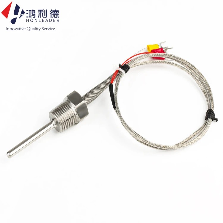 Npt Thread Pt100 Pt1000 Rtd Thermocouple Temperature Sensor Class A ...