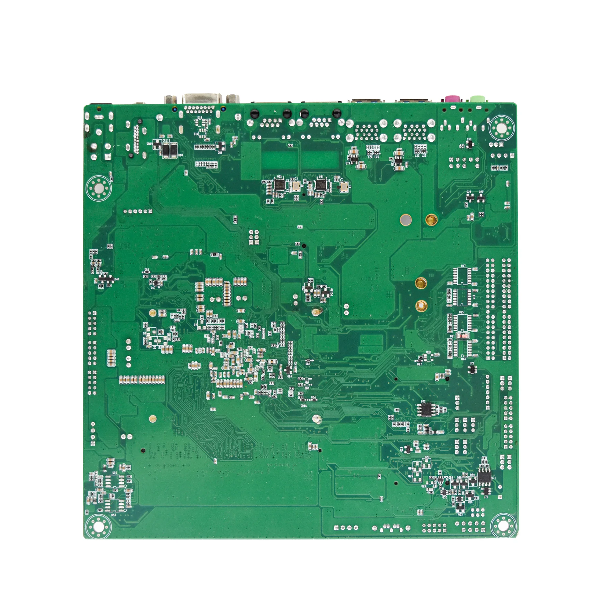 Thin Mini Itx Motherboard With J6412 Cpu 6 Com Dual Lan Triple Display Industrial Pc Motherboard