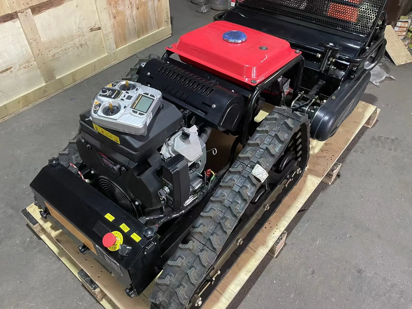 High Efficiency Heavy Duty Large/small 4 Stroke Crawler Remote Control ...