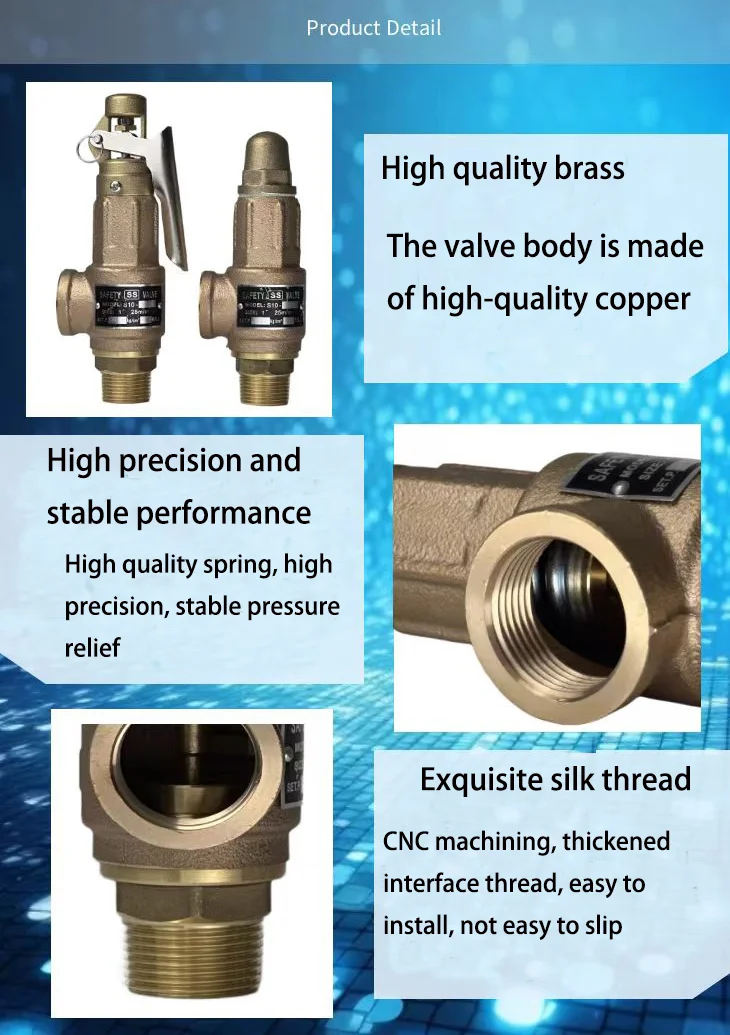 High Quality Air Compressor Tank Pressure Relief Valve Pressure Relief ...
