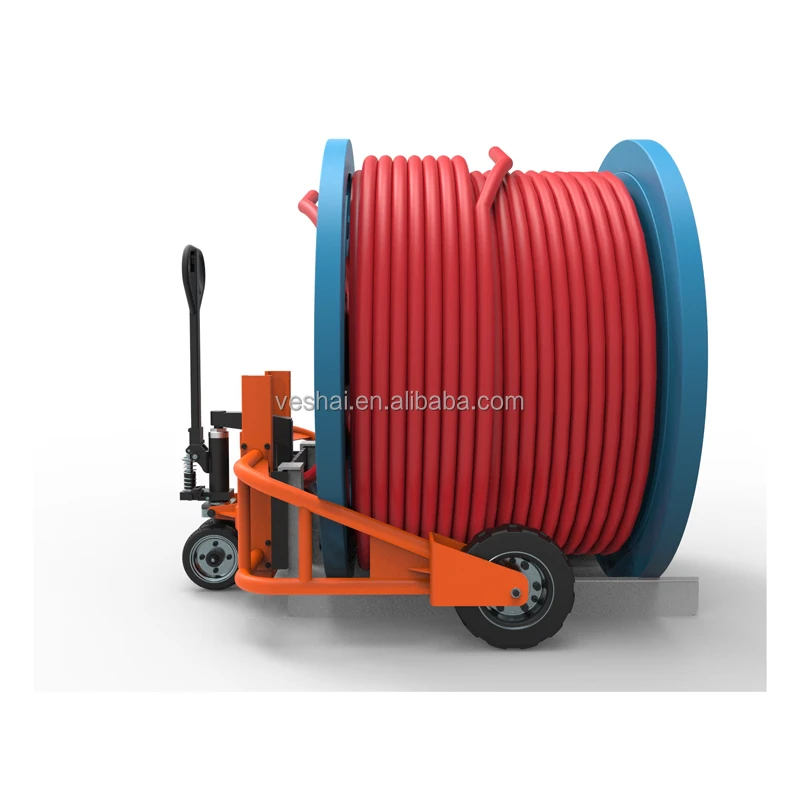 Veshai Fully Powered Counter-balanced Pallet Stacker Truck With Side ...