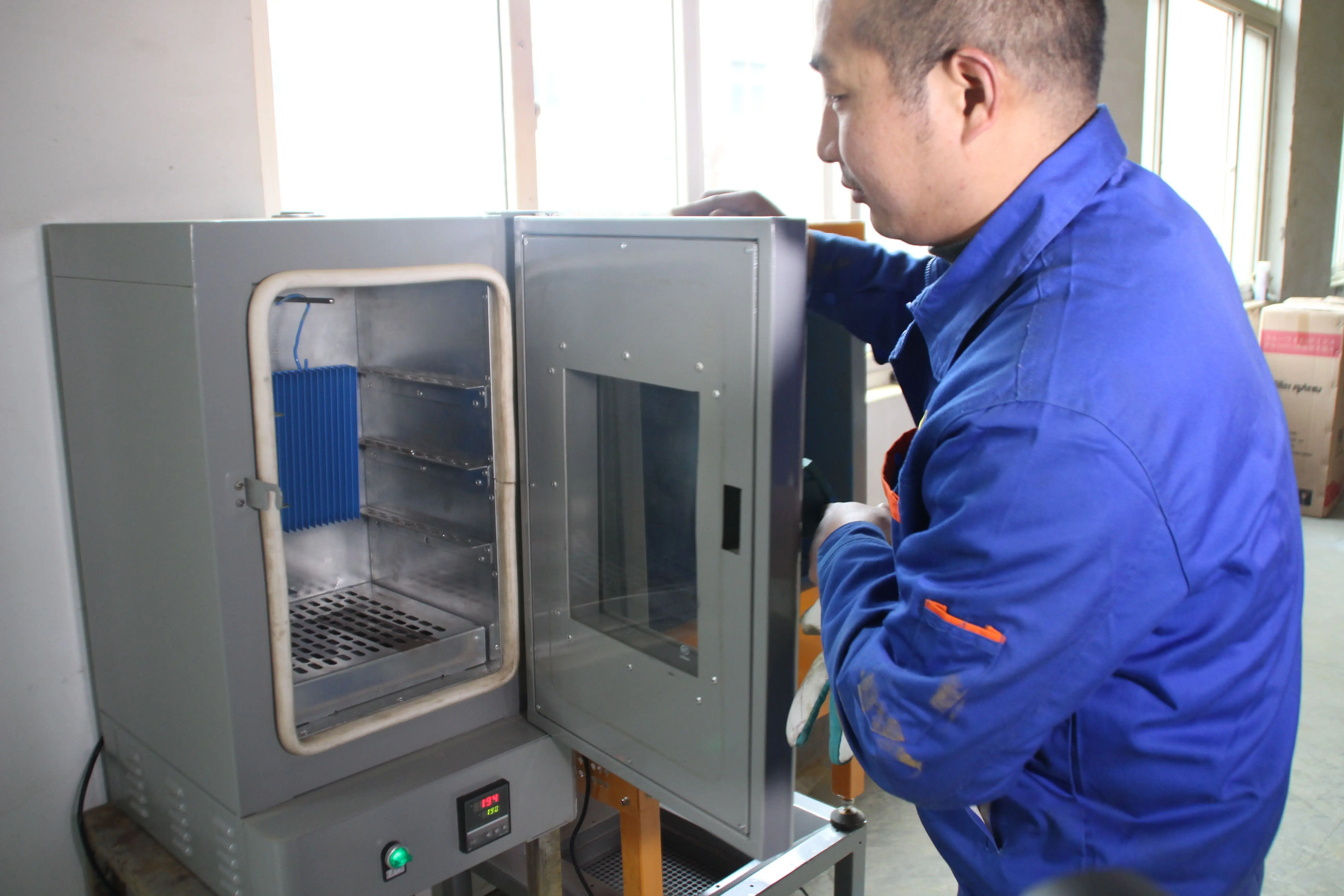 COLO-4355-T Powder Coating Lab Mini Spray Paint Dry Curing Oven