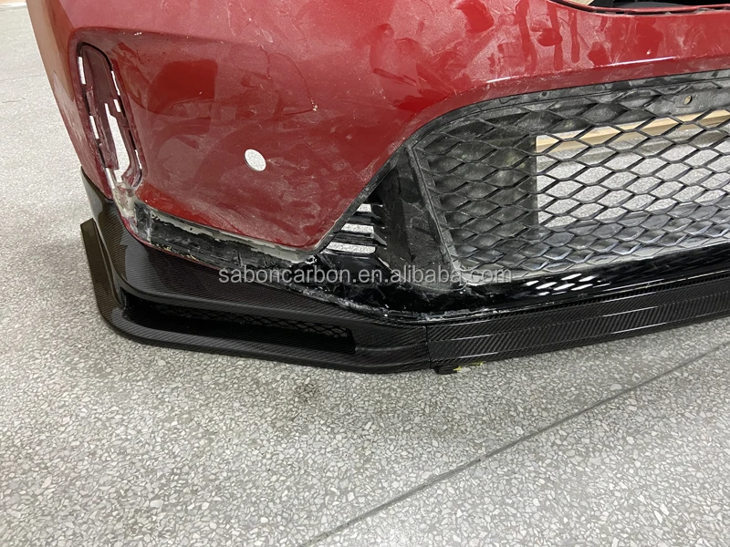2023+ FL5 Civic Type R SPN Carbon Fiber Front Lip - Black