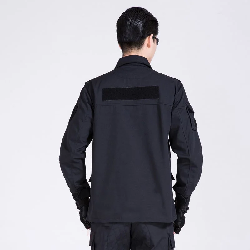 Security Airport Hotel Guard Uniform Custom Clothes Black Security ...