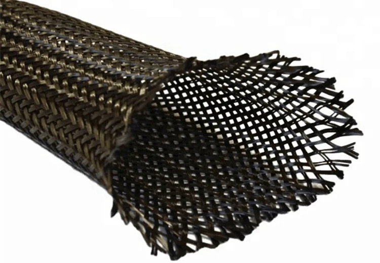 GDE Composites Carbon Fiber Braided Sleeves - Durable & Lightweight