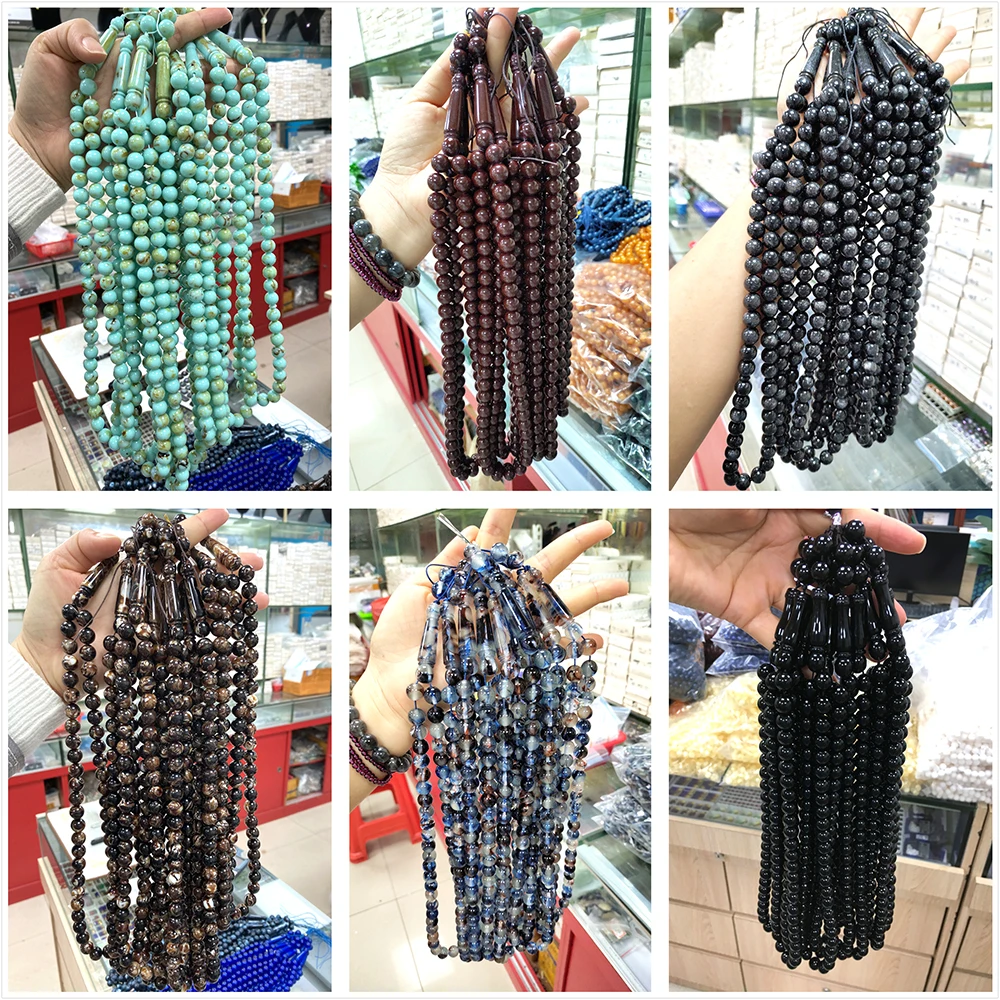 Blue Shining Color Islam Religious Items Islamic Prayer Beads Wedding ...