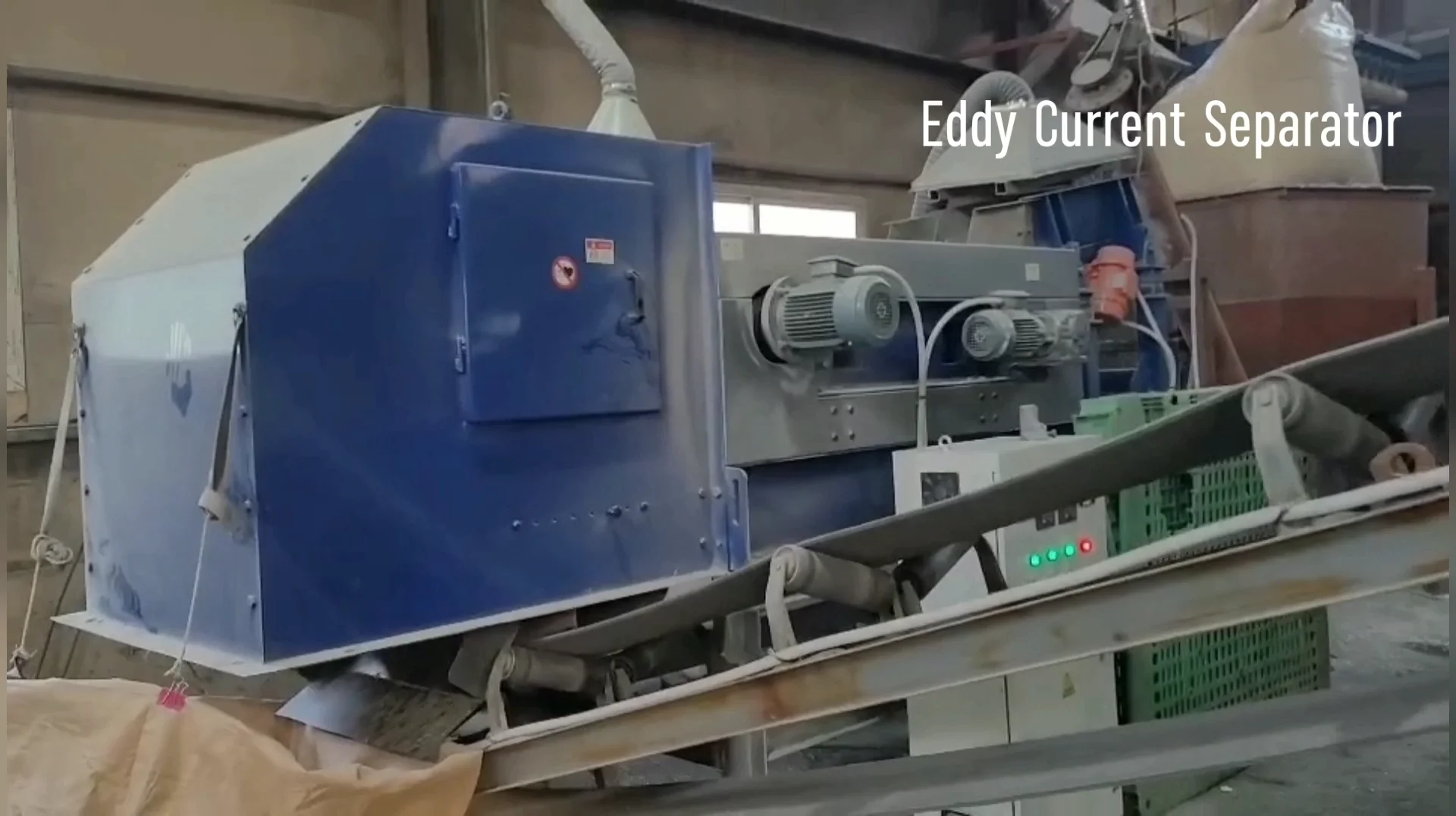 Aluminum Plastic Sorting Machine - Eddy Current Separator For Non ...