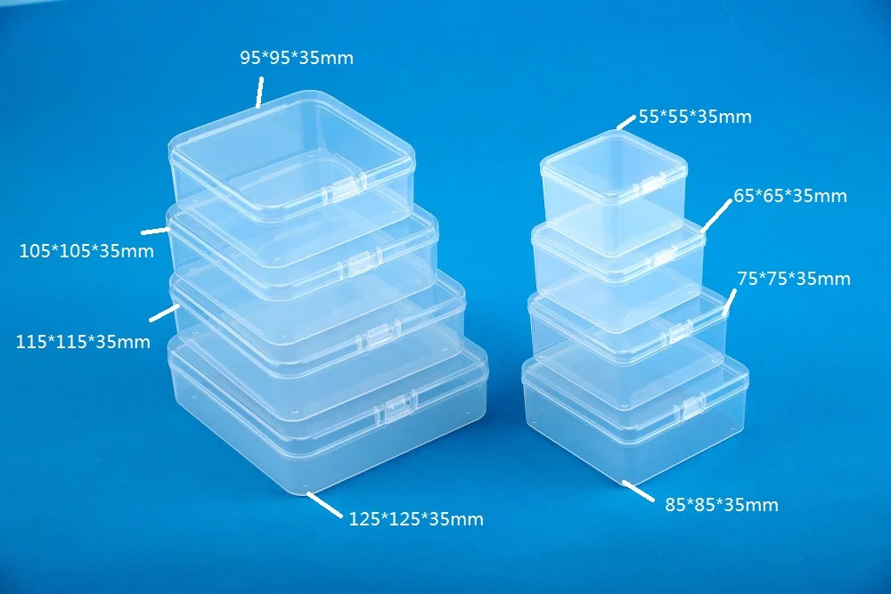 Wholesale Clear Plastic Boxes - Recyclable & Customizable