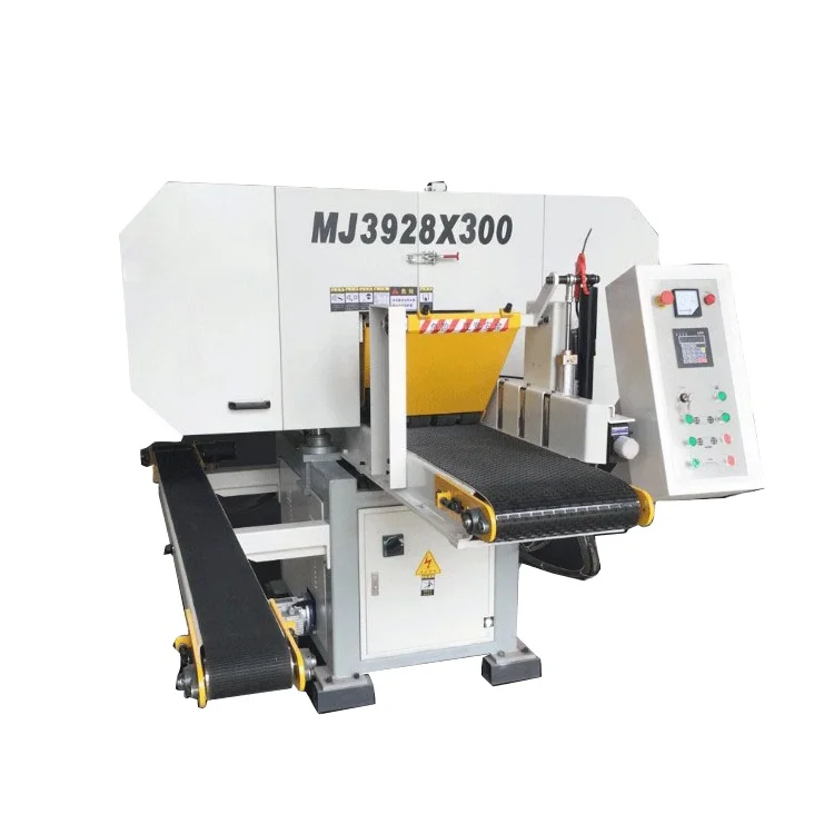 Hydraulic Loading Log Timber Cutting Machine Horizontal Band Saw ...