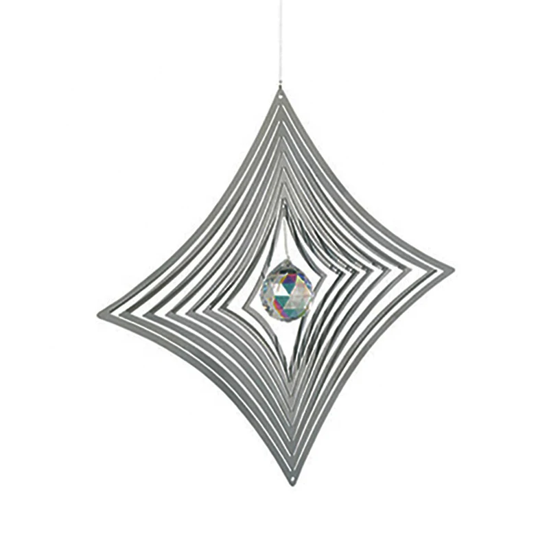 Mirror Wind Spinner - Elegant Garden Decor Sublimation