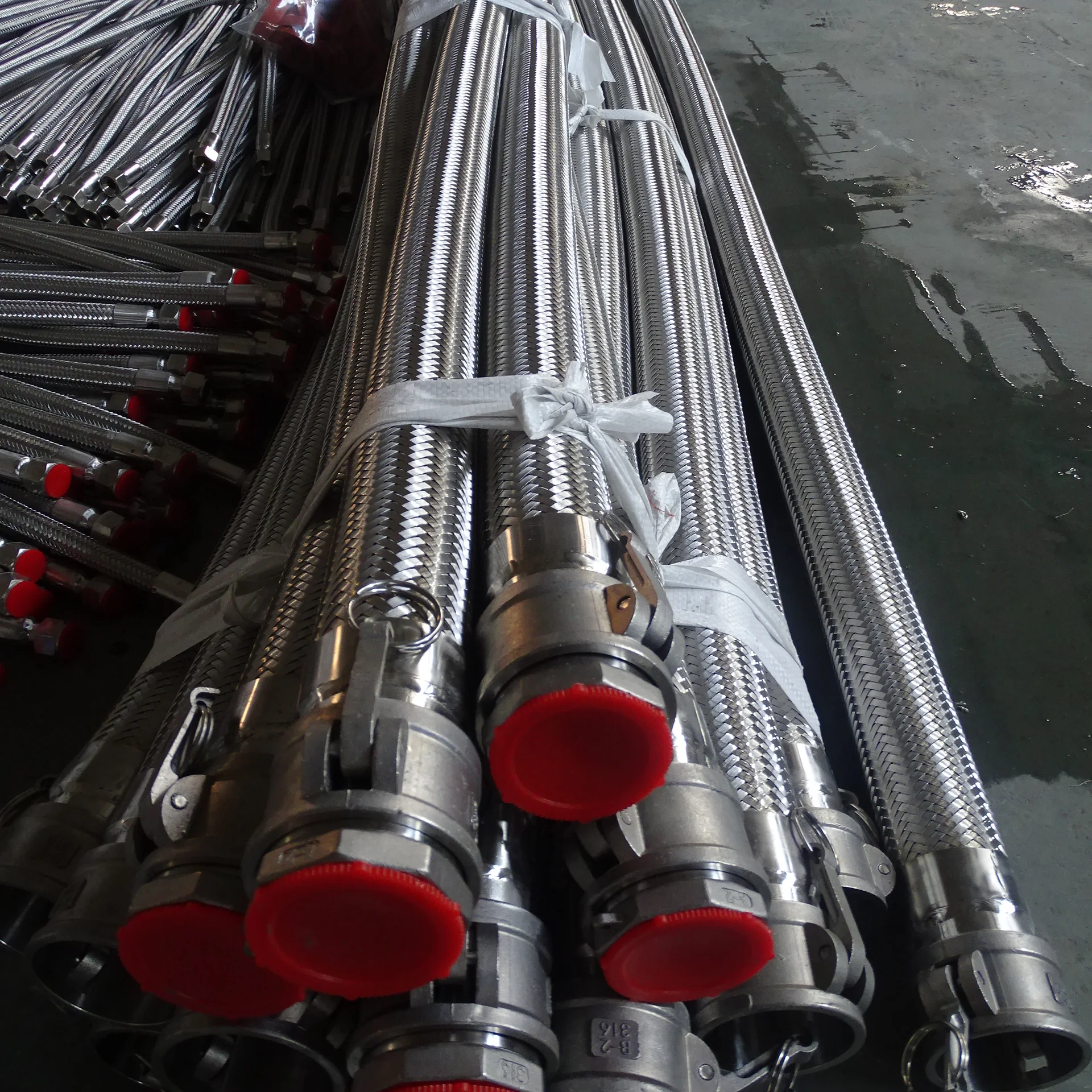 Quick Connect Flexible Metal Hose Pipe Ss304 Flexible Metal Hose For ...