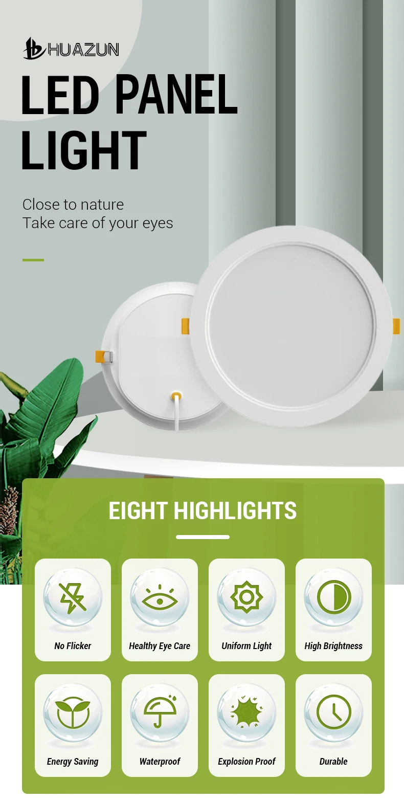 Top Quality Ceiling Cafes Dining Outlets Lighting 5w 9w 12w 18w Round ...