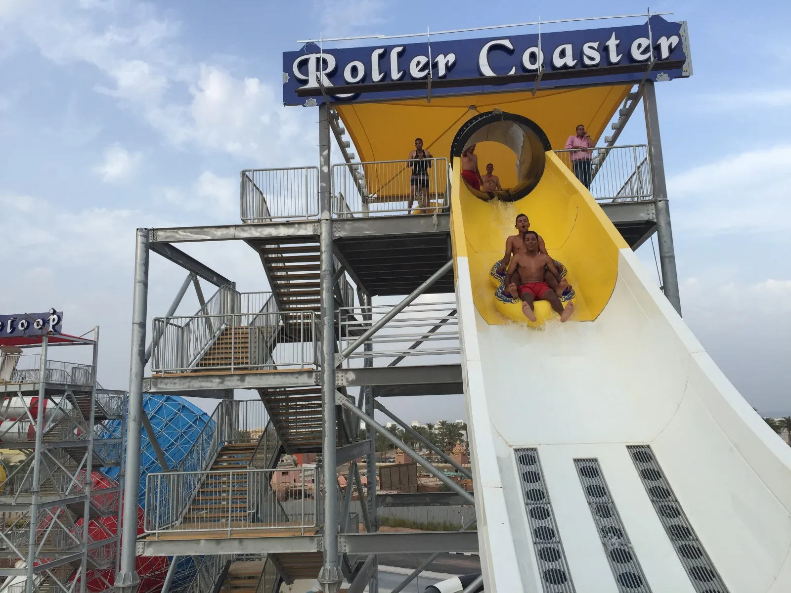 Aquapark Design Water Slide Outdoor Waterpark Products Double ...